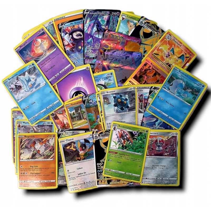 Pokemon kortos metalinėje dėžutėje 40vnt. TCG - Sword & Shield: Lost Origin
