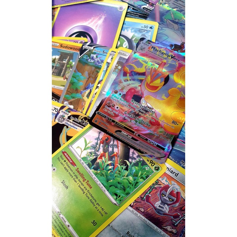 Pokemon kortos metalinėje dėžutėje 40vnt. TCG - Sword & Shield: Lost Origin