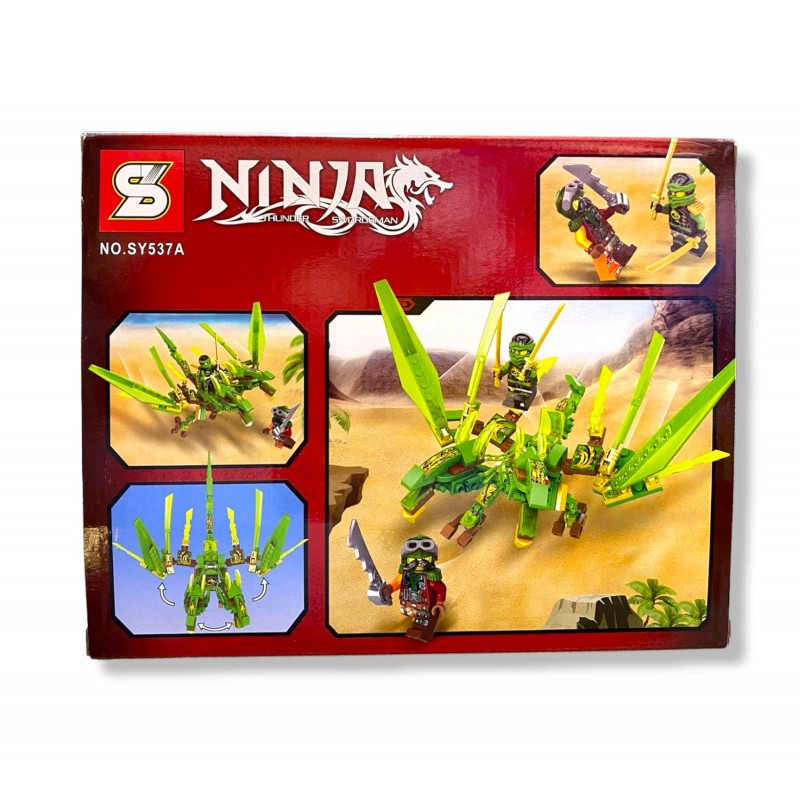 Ninjago konstruktorius - Žaliasis drakonas 170 detalių