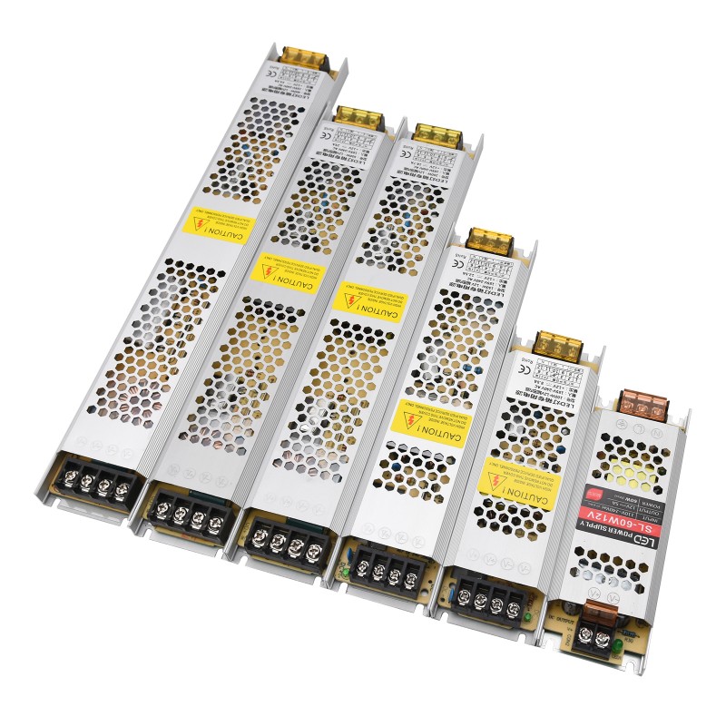 LED impulsinis maitinimo šaltinis 24V - 15A - 360W transformatorius