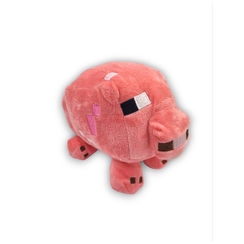 Minecraft pliušinis žaislas - Rožinė kiaulė