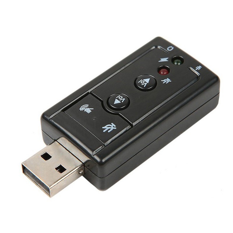 USB garso plokštė 7.1