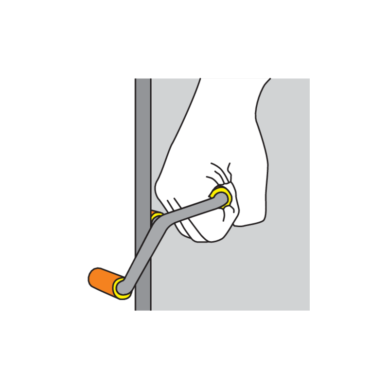 Gipso kartono plokščių nešimo rankenos, 2 vnt.