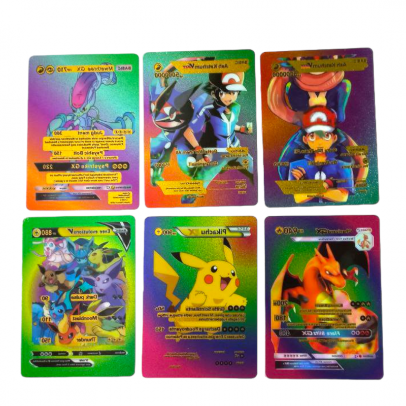 Pokemon kortos, 52vnt. TCG Rainbow - Limited Edition