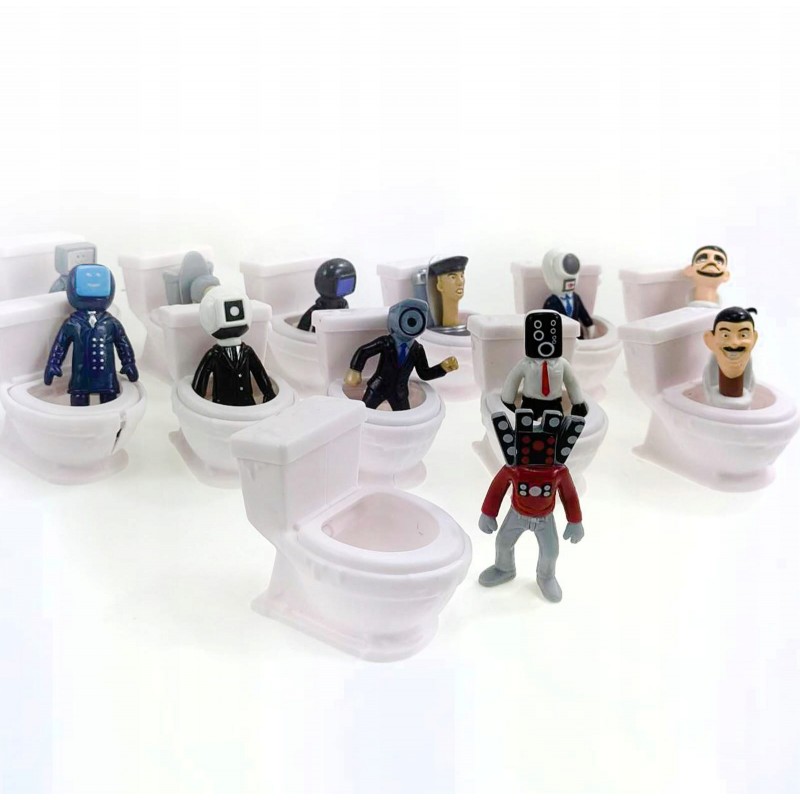 Skibidi Toilet figūrėlė, 7cm
