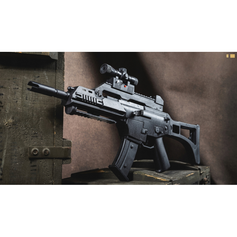 Airsoft gun G36 with laser sight