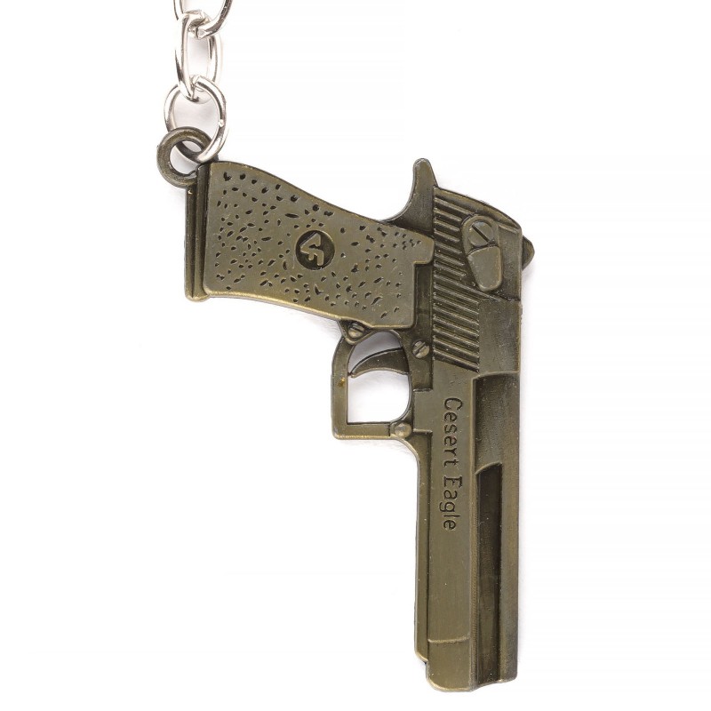 Kokybiškas metalinis raktų pakabukas - karinis ginklas