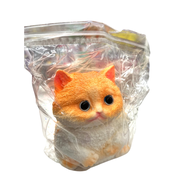 Didelis ir sunkus super mielas kačiukas skvišas / squishy, 700 gramų