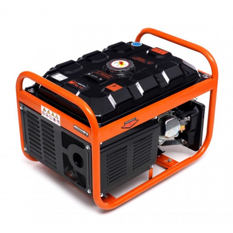 Benzininis vienfazis elektros generatorius 3500W 12 / 230V / 7AG