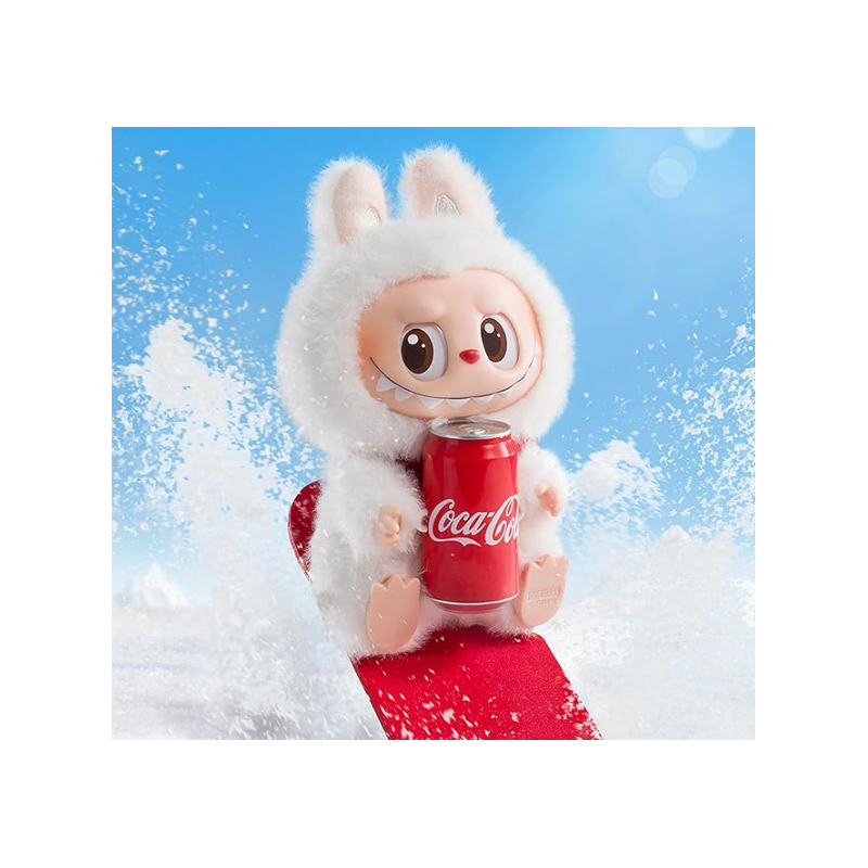 NAUJIENA! Labubu monsters žaislas su pakabuku - Coca cola siurprizas