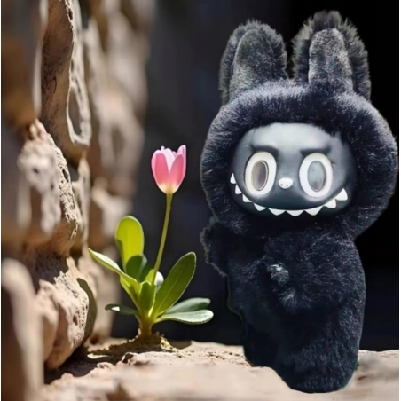 NAUJIENA! Labubu the monsters žaislas - juodas, siurprizas
