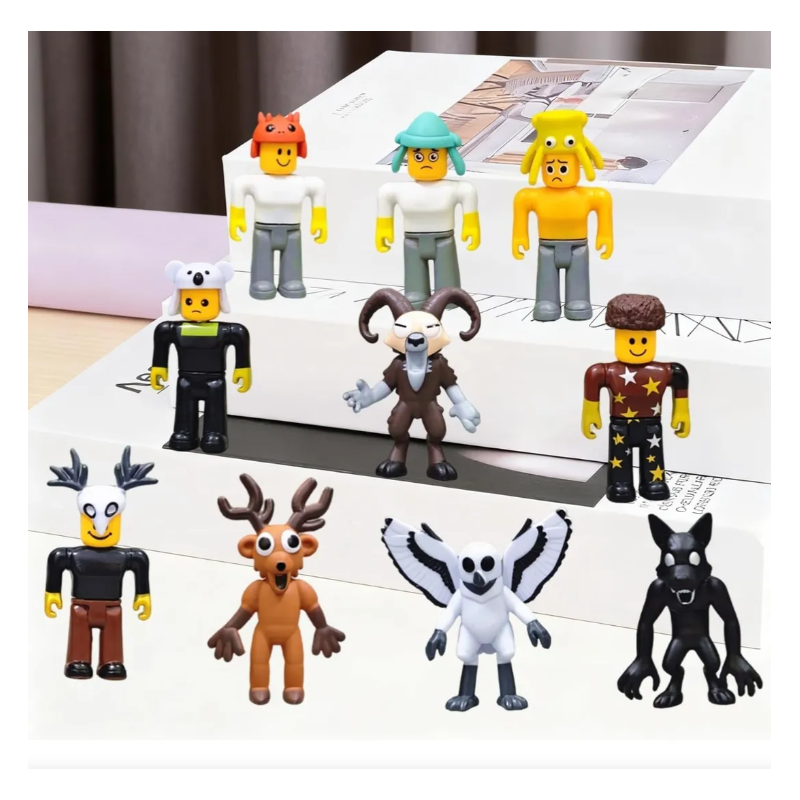 Roblox - 99 Nights in the forest serijos figūrėlių rinkinys 10 vnt.
