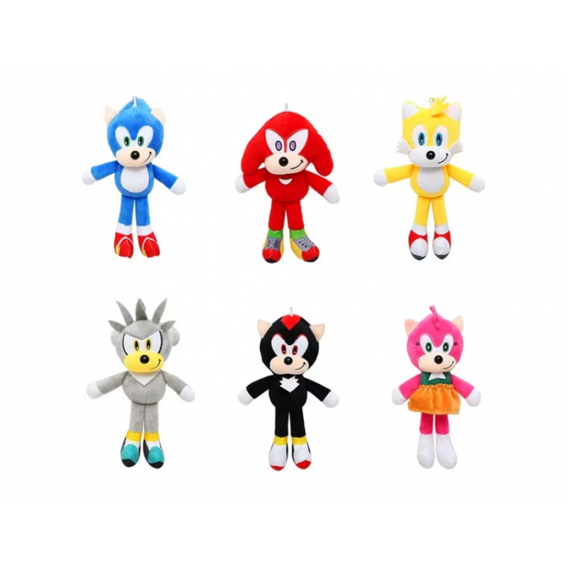 Ežiukas Shadow - Sonic The Hedgehog - pliušinis žaislas