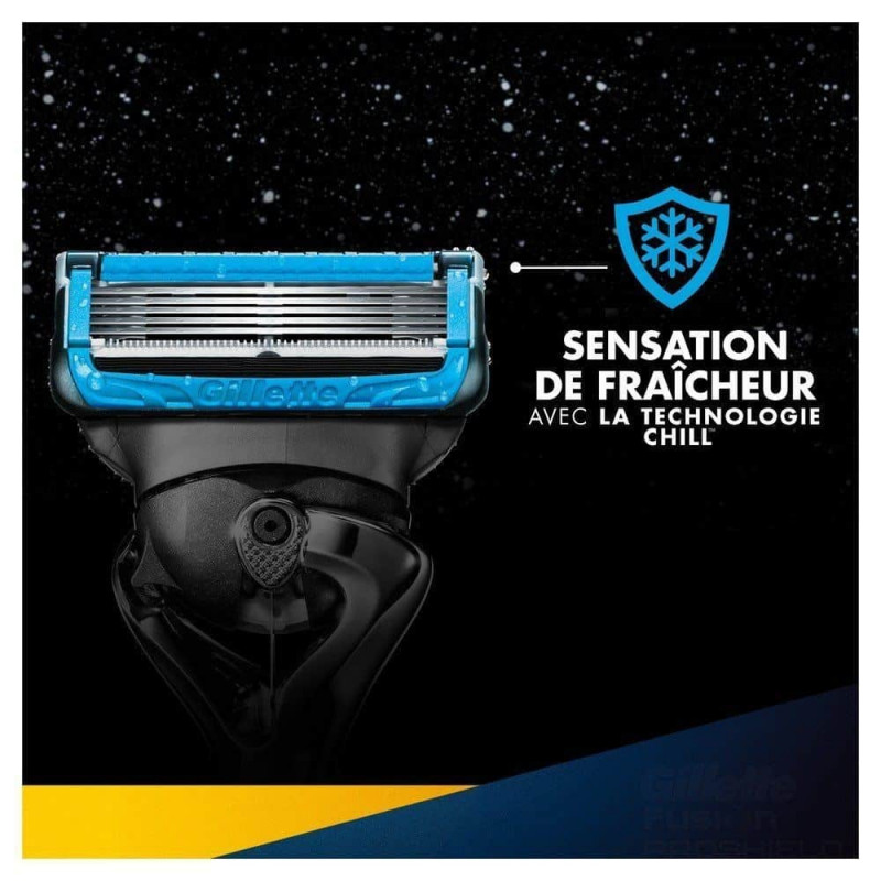 Gillette Fusion Proshield Chill peiliukai - 4 vnt