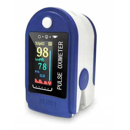 Pulsoksimetras Oksimetras - deguonies kiekio ir pulso matuoklis
